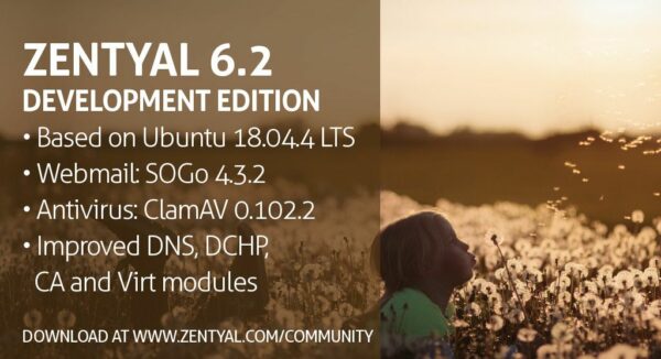 Zentyal Server 6.2 Development Now Available - Zentyal Linux Server